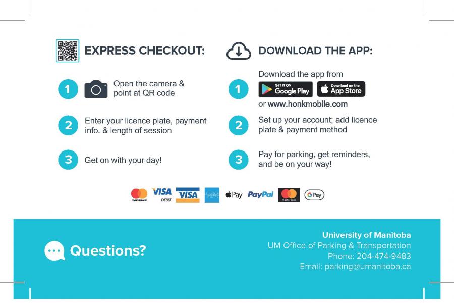 Visitor Parking | University of Manitoba